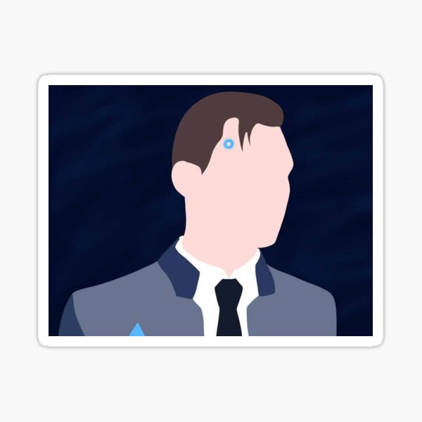 "Connor" Sticker for Sale by DeadBoiDraws | Redbubble