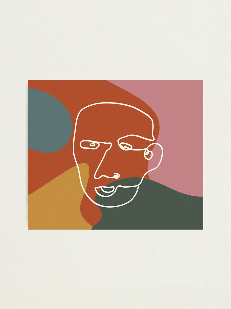 "awkward lines and awkward faces minimalism line drawing" Photographic ...