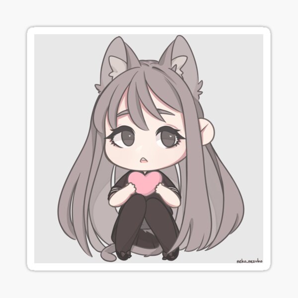 "OC Liz" Sticker for Sale by nekonezuko | Redbubble