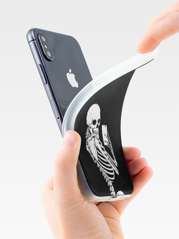 "Skeleton: Selfie" iPhone Case for Sale by noahhorvath | Redbubble