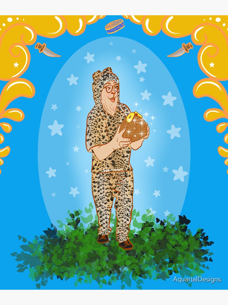 "Rum Ham! danny Devito (Frank Reynolds) portrait" Sticker for Sale by ...