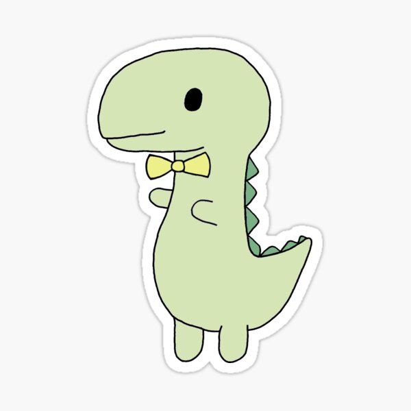 "Mr. Dino" Sticker by mayomaya | Redbubble
