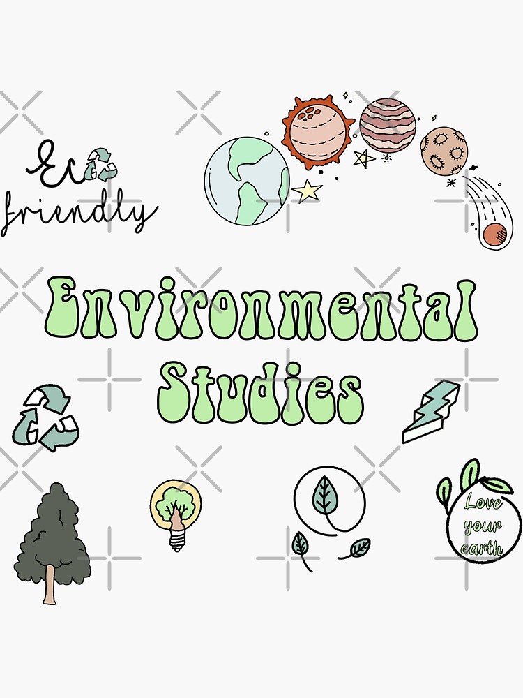 "Environmental Studies Major Design Pack " Sticker for Sale by ...