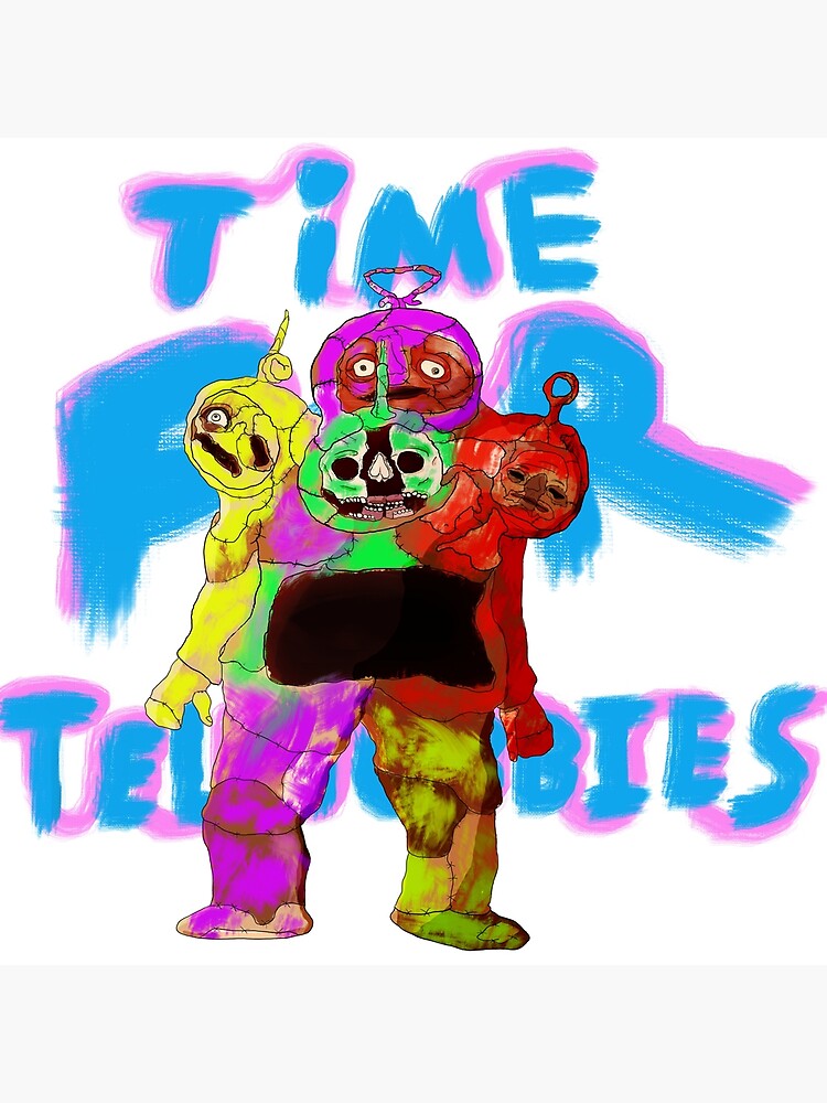 "teletubbies horror" Poster for Sale by tetristime | Redbubble