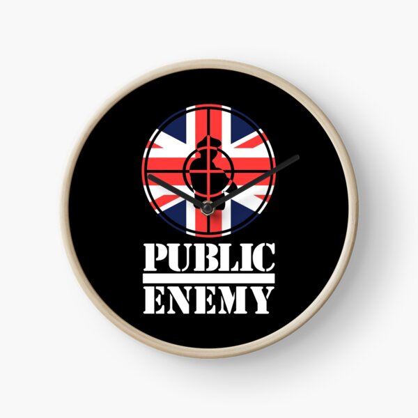Public Enemy Clocks | Redbubble