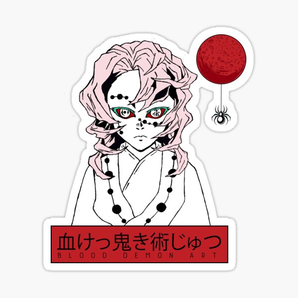 "Rui Drawing, Demon Slayer Kimetsu No Yaiba | Anime" Sticker by Smart ...