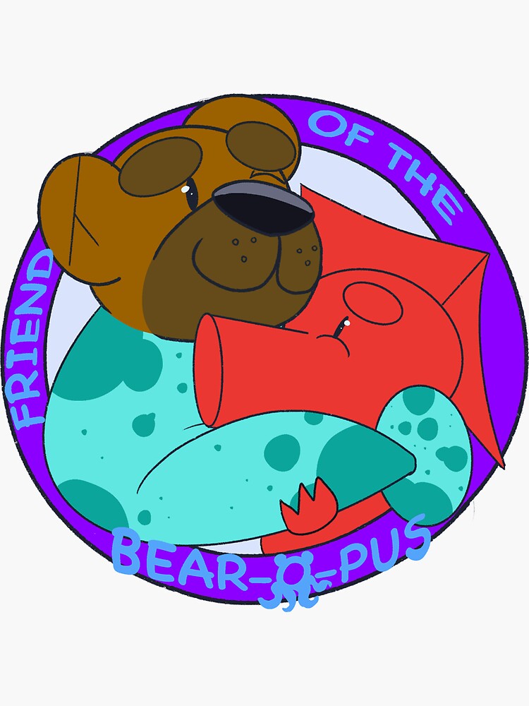 "Bear-o Seal of Approval " Sticker for Sale by Coolestninja124 | Redbubble