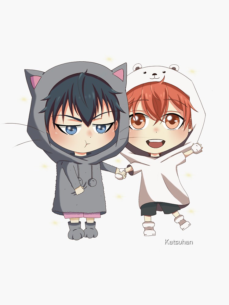 Given” Mafuyu and Uenoyama Animal Chibi" Sticker by hanoung | Redbubble