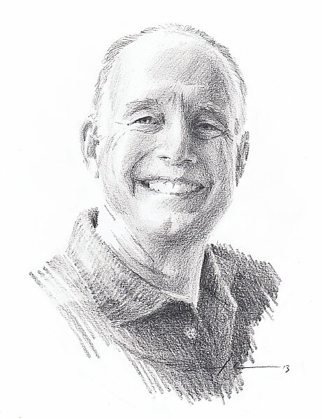 "Pastor John drawing" by mike theuer | Redbubble