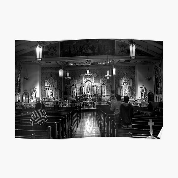 "Catholic Mass" Poster by njordphoto | Redbubble