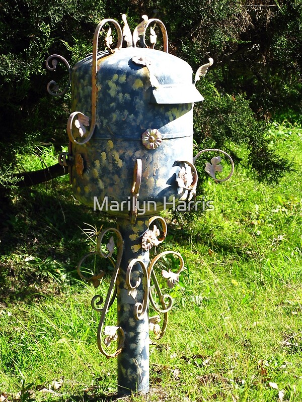 "Artistic Letterbox" by Marilyn Harris | Redbubble