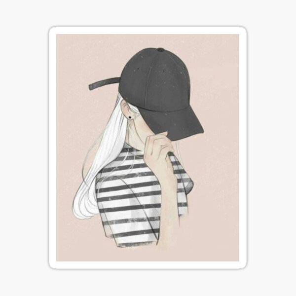 "Girl Fashion" Sticker for Sale by Cooldudeamrit | Redbubble