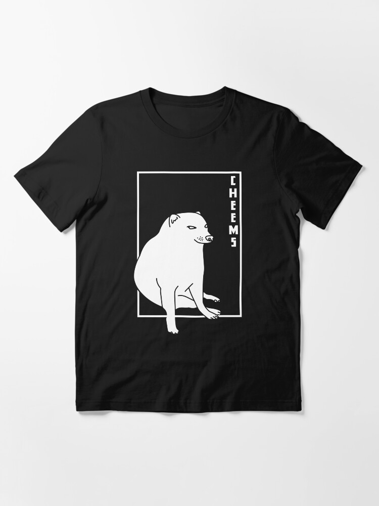 Camiseta «Cheems en negro» de Hellolo | Redbubble