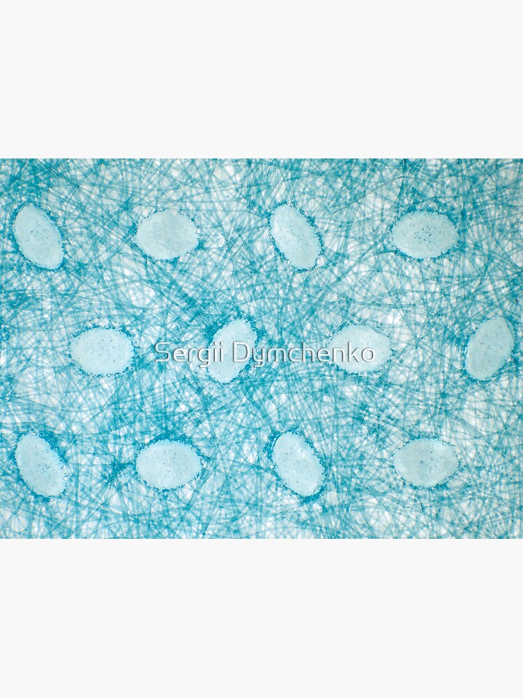 "Disposable protective face mask under the microscope" Sticker for Sale ...
