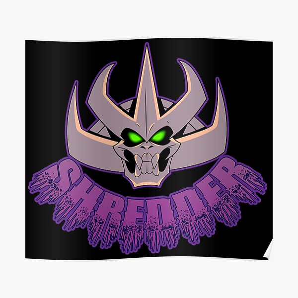 "Rise Shredder V2" Poster by nicitadesigns | Redbubble