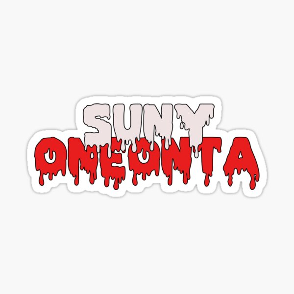Suny Oneonta Stickers | Redbubble
