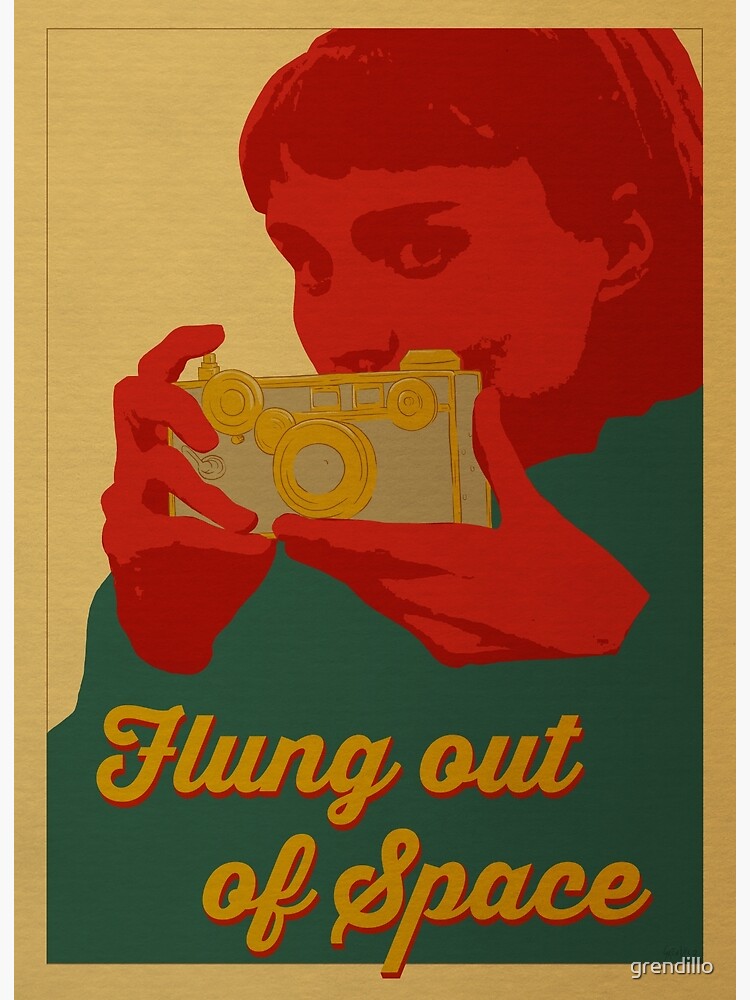 "Flung Out of Space" Poster by grendillo | Redbubble