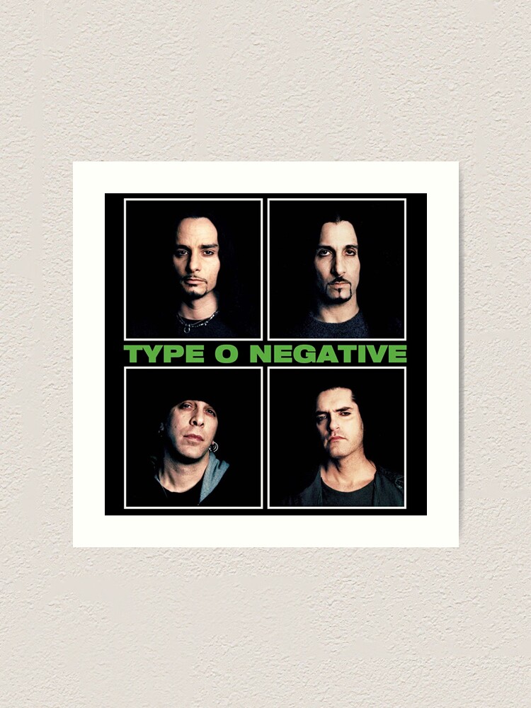 "TYPE O NEGATIVE ALBUM TOUR 2020 DEDEGEMESIN" Art Print for Sale by ...