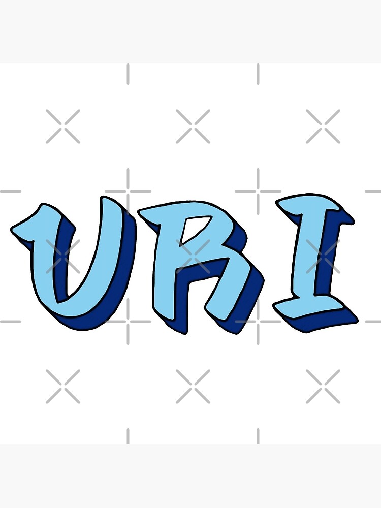 Dessous de verre (lot de 4) « URI STICKER », par ava-olivia | Redbubble