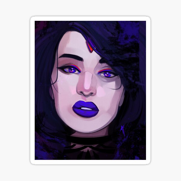 "Raven " Sticker by S-mscott | Redbubble