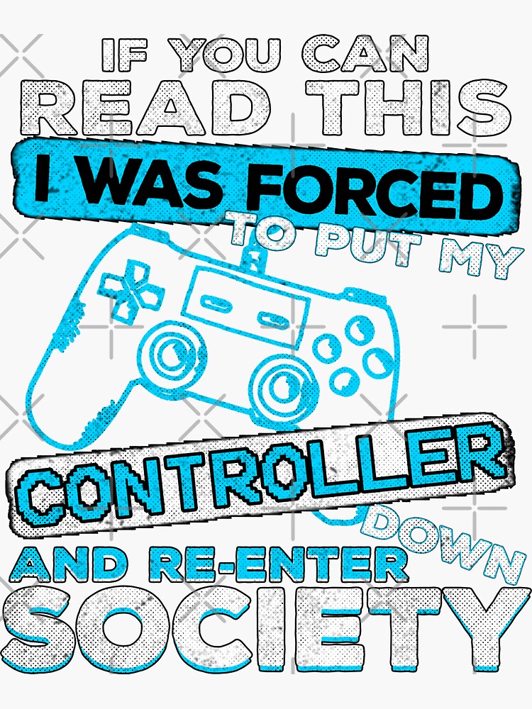 "If you can read this i was forced to put my controller down and re ...