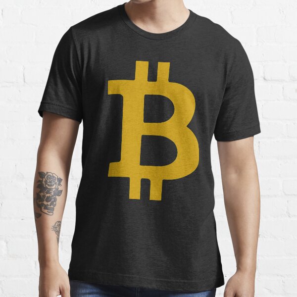 "Bitcoin Symbol" T-shirt for Sale by sweetsixty | Redbubble | bitcoin t ...