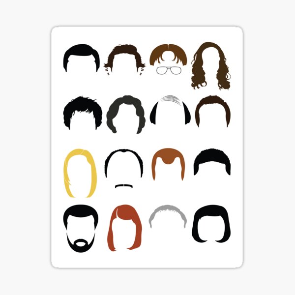 "The Office " Sticker for Sale by dragedesigns | Redbubble