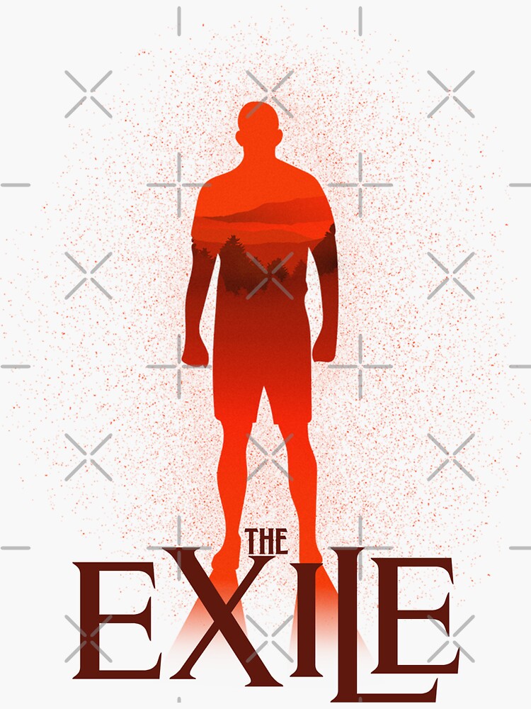 "the Exile" Sticker for Sale by Daylighta23 | Redbubble