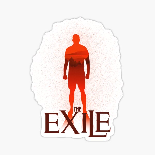 "the Exile" Sticker for Sale by Daylighta23 | Redbubble