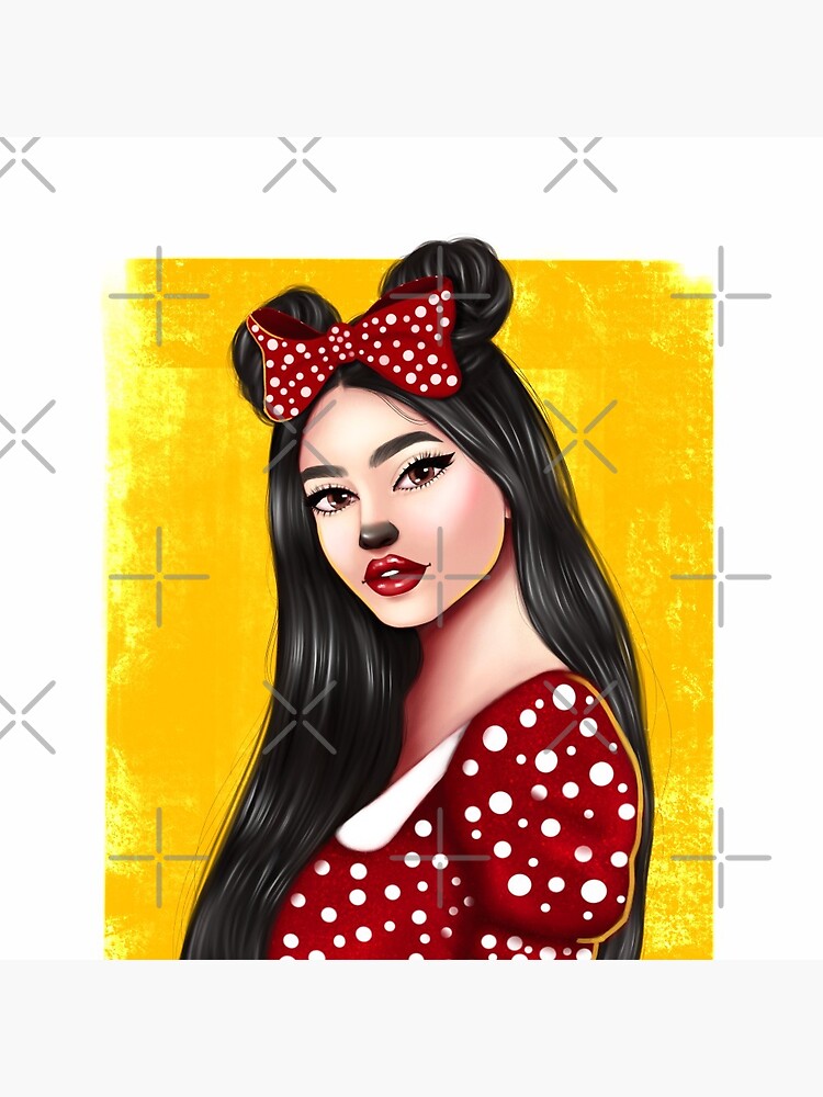 "Miss Mouse, girl, human, digital art, artist, my version, fan, art ...