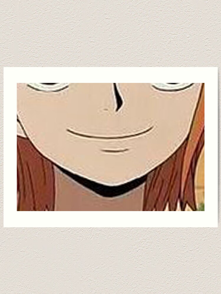 "Nami (One Piece) - Smile face" Art Print for Sale by Lagger | Redbubble