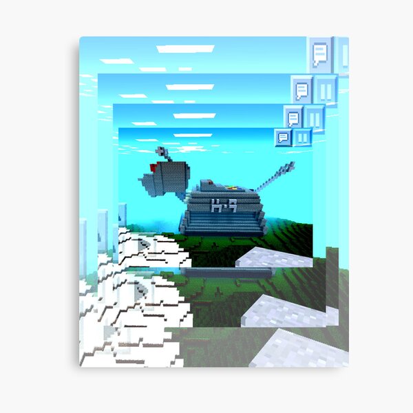 Minecraft Canvas Prints | Redbubble