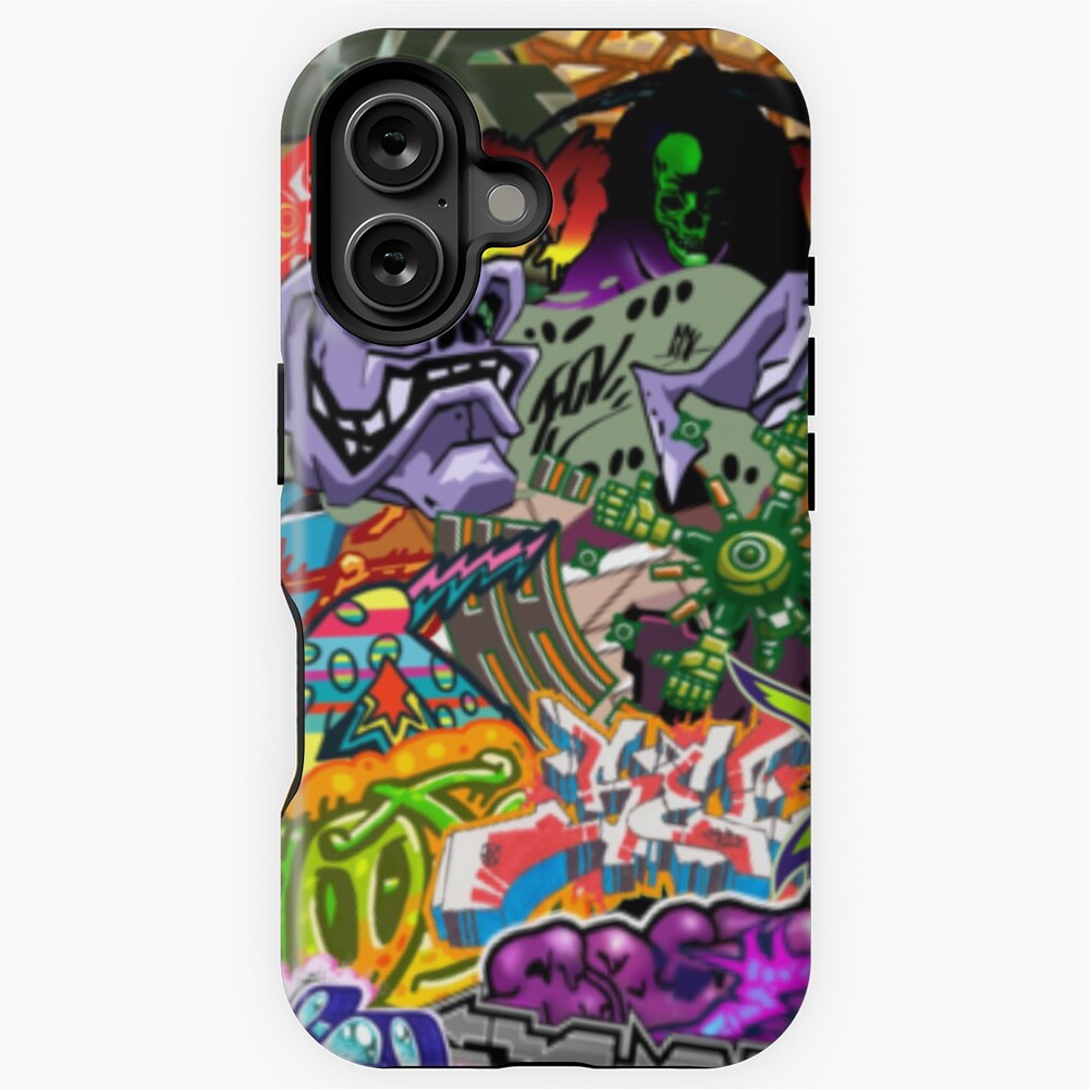 "Jet Set Radio Future (JSRF) Graffiti Tags Collage 3 " Sticker for Sale ...