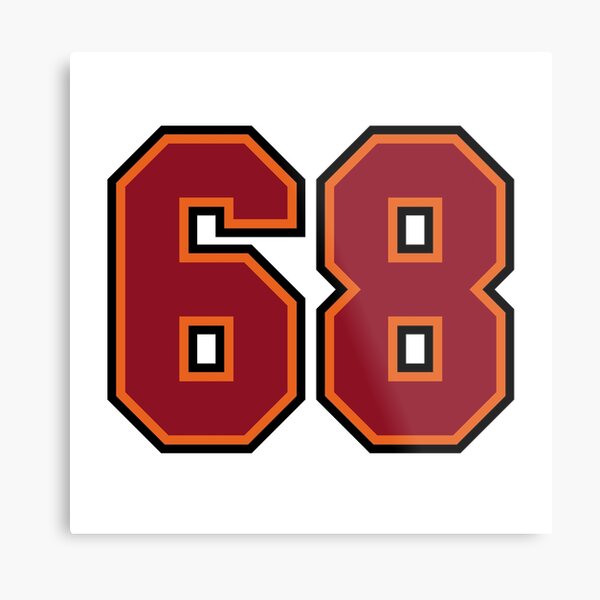 Number 68 Jersey Gifts & Merchandise | Redbubble