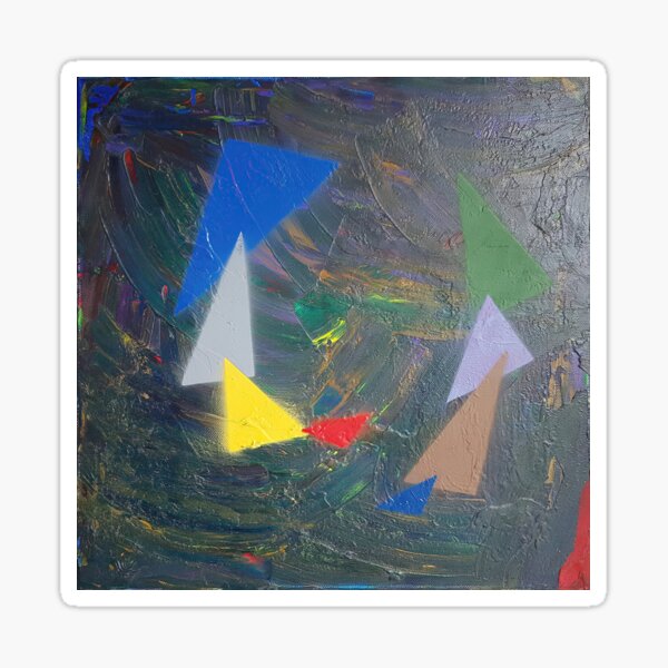 "Synergy" Sticker by ZetaPaintings | Redbubble