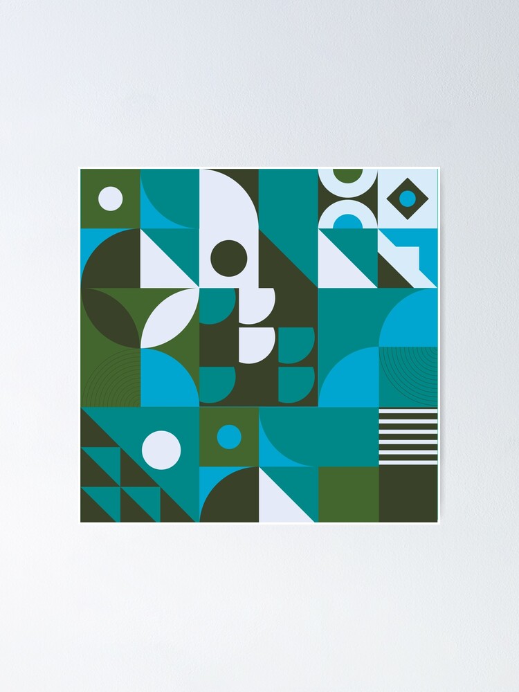 "geometric 1" Poster for Sale by nick9nick | Redbubble