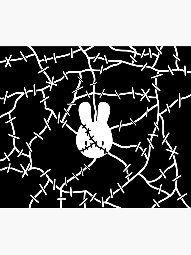 "Zombie Bunny" Poster for Sale by itsnicolesart | Redbubble