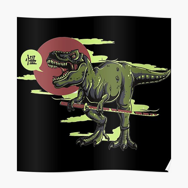 Cool Badass Dinosaur Posters | Redbubble