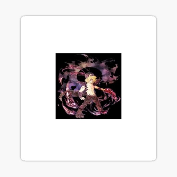 "melio devil 7ds" Sticker for Sale by mancarte | Redbubble