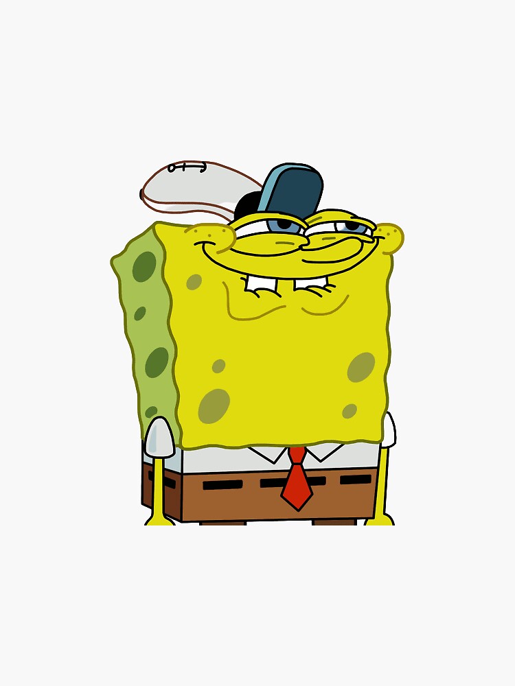 "SpongeBob Meme" Sticker by EndeeDesigns | Redbubble