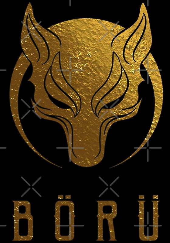 "Börü logo in Gold" by tuwegl | Redbubble