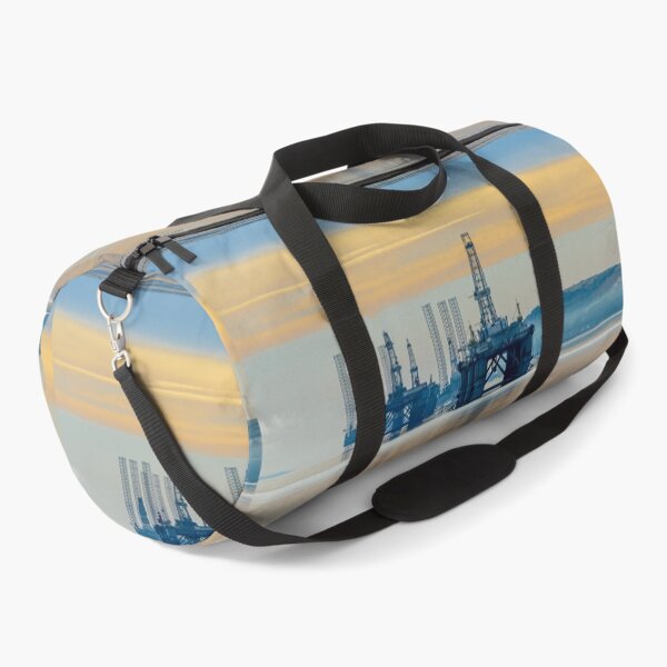 Offshore Oil Rig Duffle Bags | Redbubble