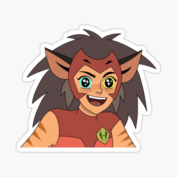 "Design drawing catra animation adora she ra sticker" Sticker by MaMoAn ...