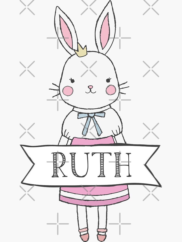 "Ruth" Sticker for Sale by A-Personalised | Redbubble