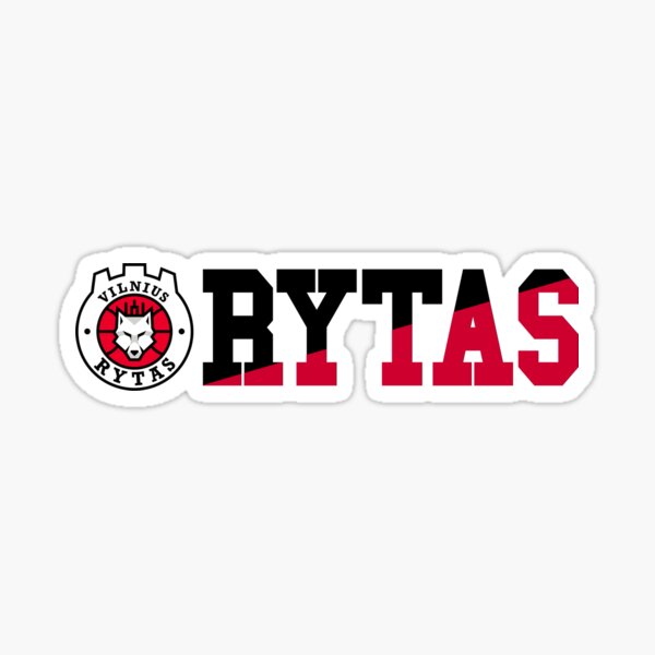 " Vilniaus Rytas Artwork" Sticker for Sale by TheGreaterTimes | Redbubble