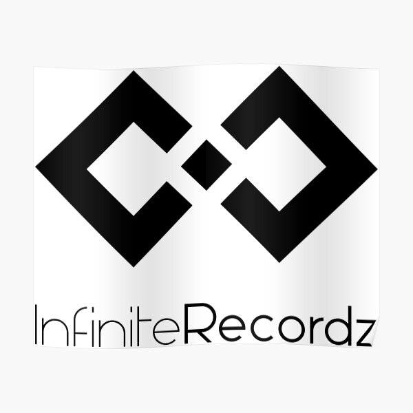 "Infinite Recordz Logo" Poster for Sale by ibrodesigns | Redbubble