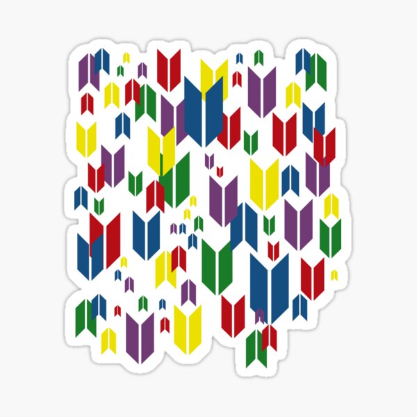 "Arashi Japonism" Sticker for Sale by MurasakiStorm | Redbubble