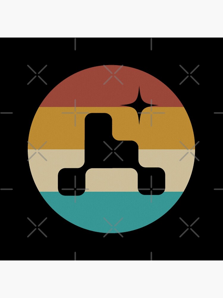 "mars perseverance retro vintage logo" Metal Print for Sale by ...