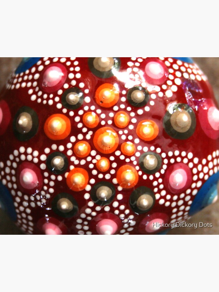"Dot Design Maroon Brown Orange Dotting Art, Painting and Dotting ...