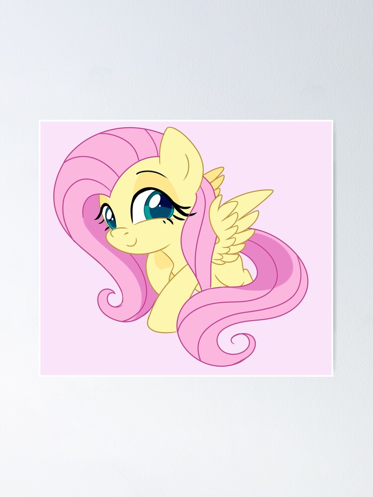 "Fluttershy" Poster by Pepooni | Redbubble